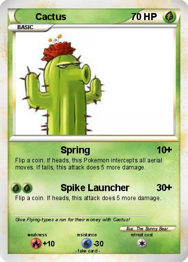 Pokémon Cactus 79 79 - Spring - My Pokemon Card