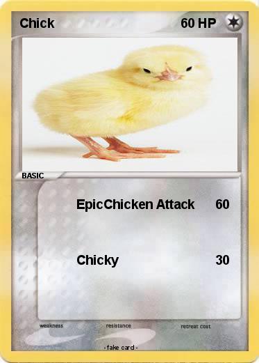 Pokémon Chick 112 112 - EpicChicken Attack - My Pokemon Card