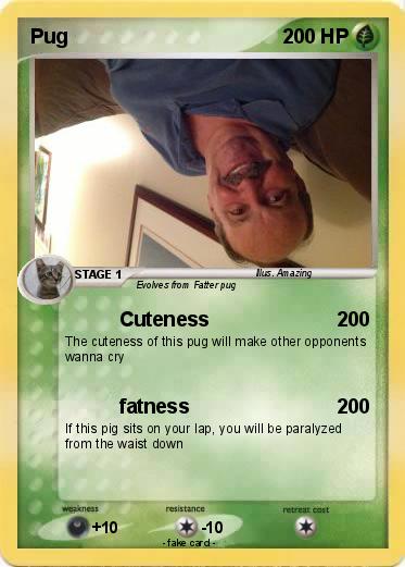 Pokémon Pug 212 212 - Cuteness - My Pokemon Card
