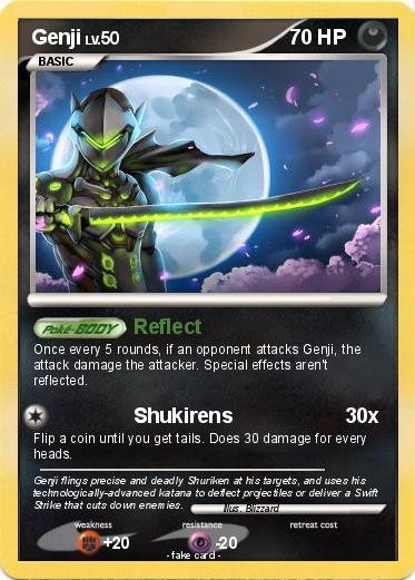 Pokémon Genji 61 61 - Reflect - My Pokemon Card