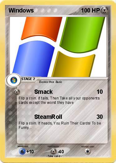 Pokémon Windows 485 485 - Smack - My Pokemon Card