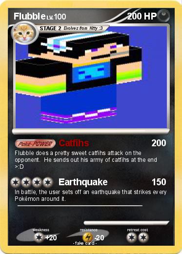 Pokémon Flubble - Catfihs - My Pokemon Card