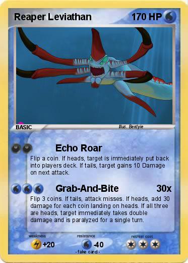 Pokémon Reaper Leviathan 2 2 - Echo Roar - My Pokemon Card