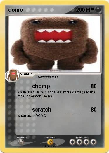 Pokémon domo 149 149 - chomp - My Pokemon Card