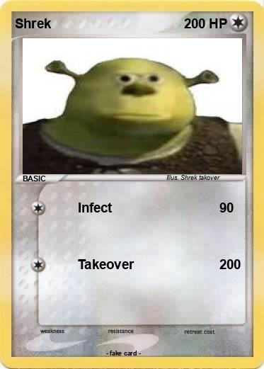 Pokémon Shrek 2728 2728 - Infect - My Pokemon Card