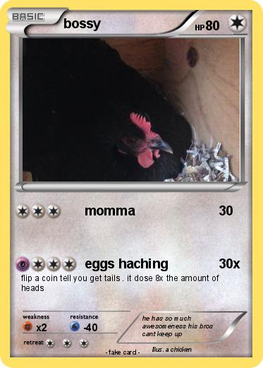 Pokémon bossy 8 8 - momma - My Pokemon Card