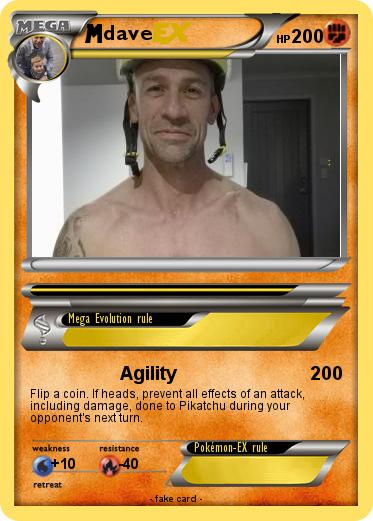 Pokémon dave 492 492 - Agility - My Pokemon Card