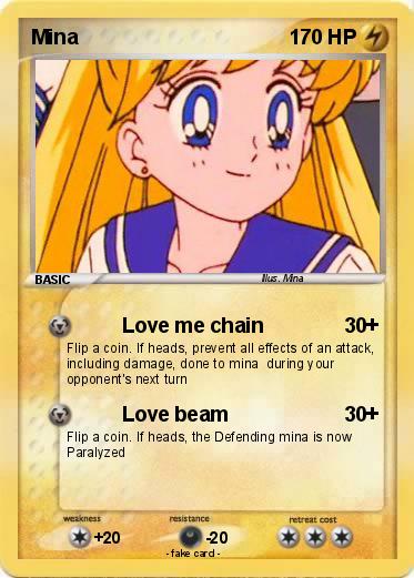 Pokémon Mina 62 62 - Love me chain - My Pokemon Card