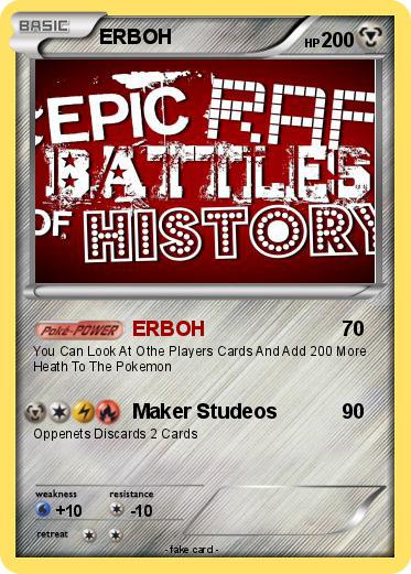 Pokémon ERBOH - ERBOH - My Pokemon Card