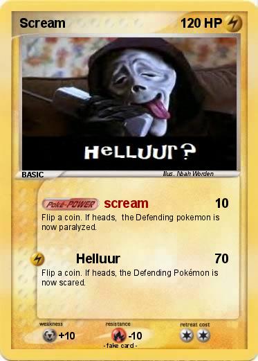 Pokémon Scream 309 309 - scream - My Pokemon Card