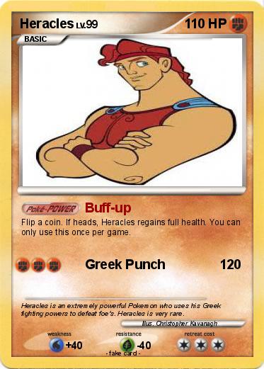 Pokémon Heracles 8 8 - Buff-up - My Pokemon Card