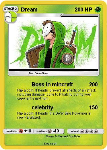 Pokémon Dream 294 294 - Boss in mincraft - My Pokemon Card