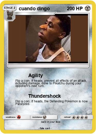 Pokémon cuando dingo - Agility - My Pokemon Card