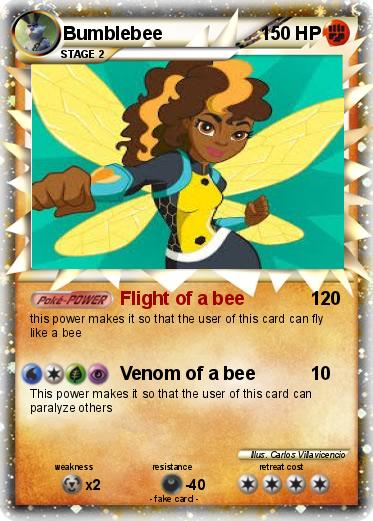 Pokémon Bumblebee 470 470 - Flight of a bee - My Pokemon Card