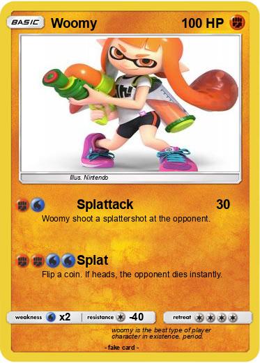 Pokémon Woomy 36 36 - Splattack - My Pokemon Card