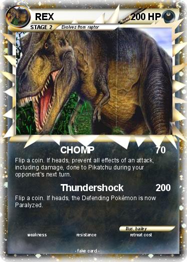 Pokémon REX 301 301 - CHOMP - My Pokemon Card