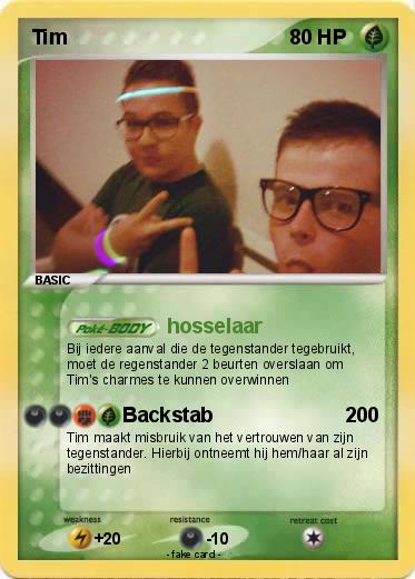 Pokémon Tim 355 355 - hosselaar - My Pokemon Card