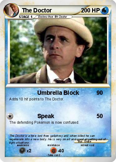 Pokémon The Doctor 255 255 - Umbrella Block - My Pokemon Card