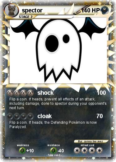 Pokémon spector 1 1 - shock - My Pokemon Card