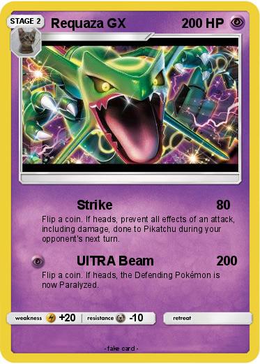 Pokémon Requaza GX - Strike - My Pokemon Card
