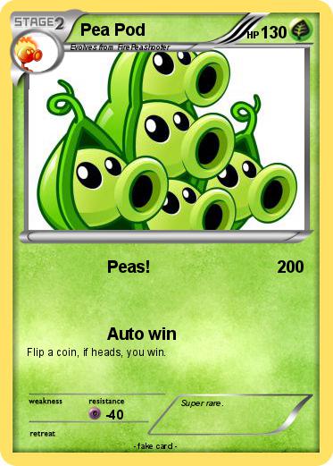 Pokémon Pea Pod 17 17 - Peas! - My Pokemon Card