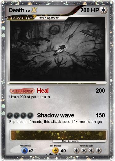 Pokémon Death 5001 5001 - Heal - My Pokemon Card