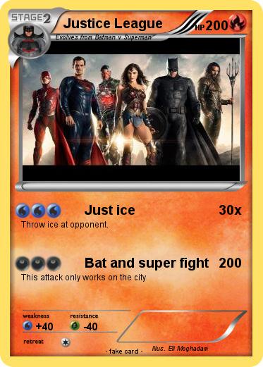 Pokémon Justice League 24 24 - Just ice - My Pokemon Card
