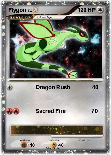 Pokémon Flygon 74 74 - Dragon Rush - My Pokemon Card