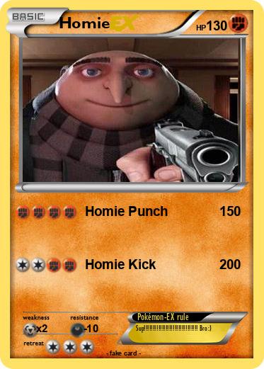 Pokémon Homie 57 57 - Homie Punch - My Pokemon Card