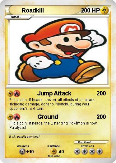 Pokémon Roadkill 4 4 - Jump Attack - My Pokemon Card