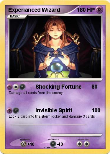 Pokémon Experianced Wizard 1 1 - Shocking Fortune - My Pokemon Card
