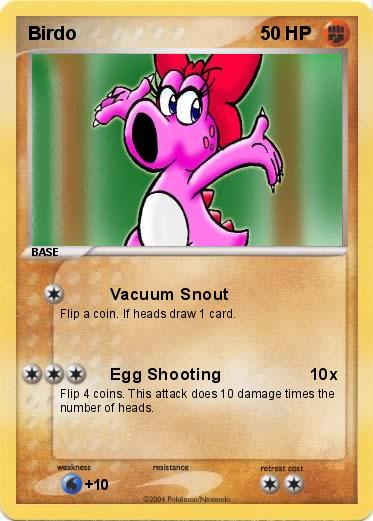 Pokémon Birdo 6 6 - Vacuum Snout - My Pokemon Card
