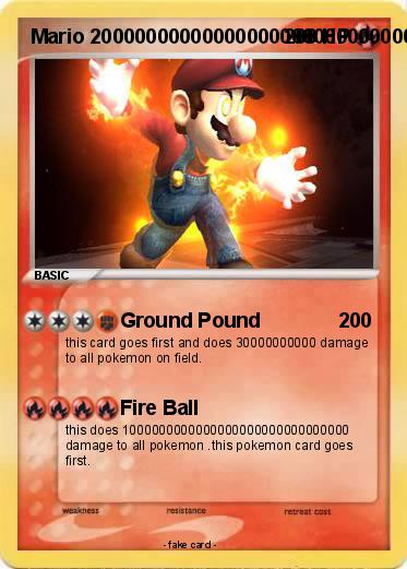 Pokémon Mario 12951 12951 - Ground Pound - My Pokemon Card