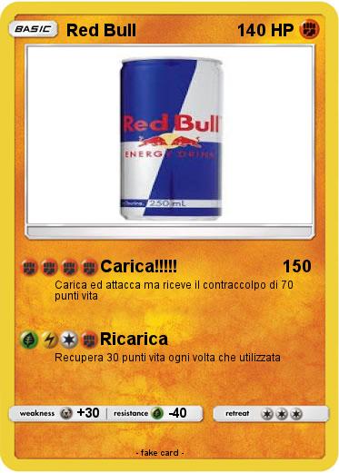 Pokémon Red Bull 140 140 - Carica!!!!! - My Pokemon Card