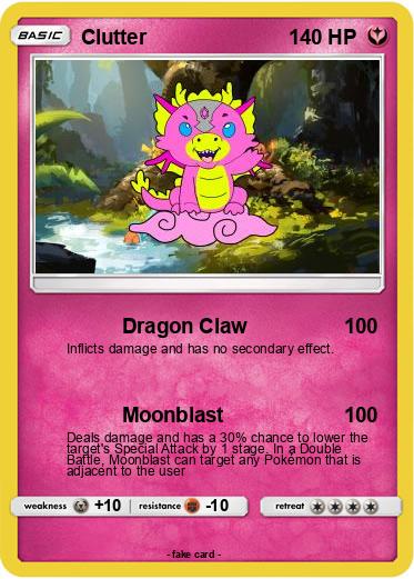 Pokémon Clutter - Dragon Claw - My Pokemon Card