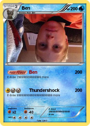 Pokémon Ben 2021 2021 - Ben - My Pokemon Card
