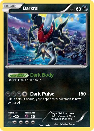 Pokémon Darkrai 4841 4841 - Dark Body - My Pokemon Card