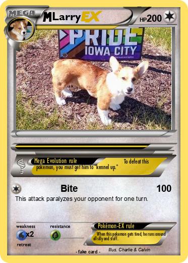 Pokémon Larry 565 565 - Bite - My Pokemon Card