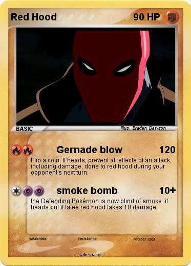 Pokémon Red Hood 34 34 - Gernade blow - My Pokemon Card