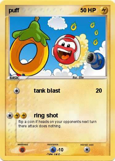 Pokémon puff 115 115 - tank blast - My Pokemon Card