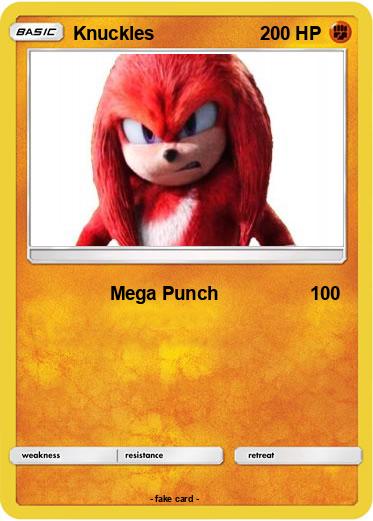 Pokémon Knuckles 975 975 - Mega Punch - My Pokemon Card