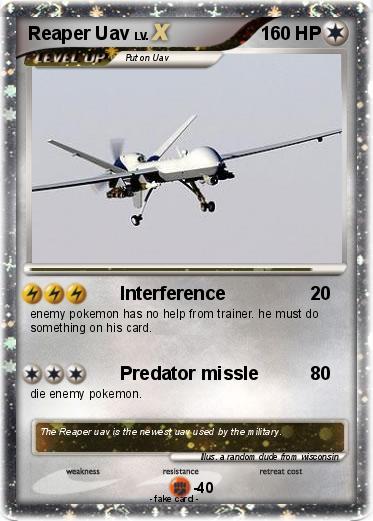 Pokémon Reaper Uav - Interference - My Pokemon Card