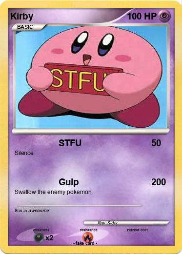 Pokémon Kirby 6202 6202 - STFU - My Pokemon Card