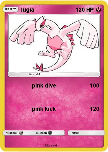 Pokémon lugia 8341 8341 - pink dive - My Pokemon Card