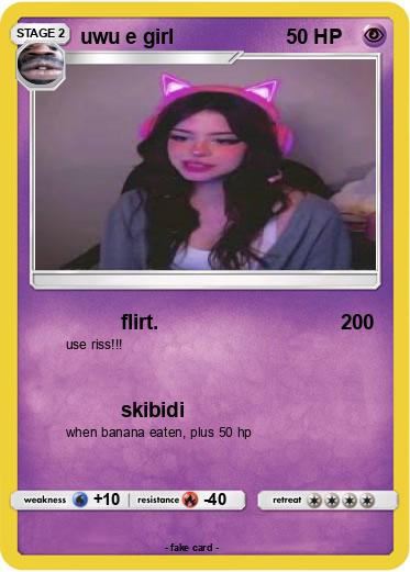Pokémon uwu e girl - flirt. - My Pokemon Card