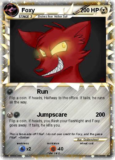Pokémon Foxy 448 448 - Run - My Pokemon Card