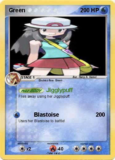 Pokémon Green 1535 1535 - Jigglypuff - My Pokemon Card
