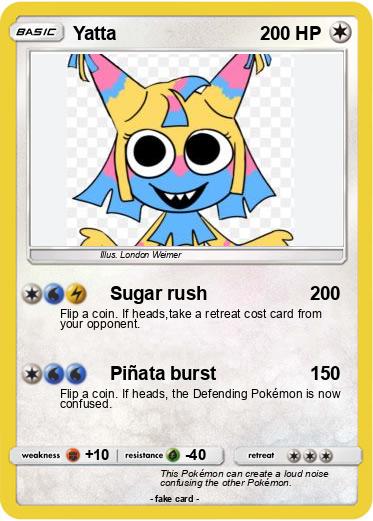 Pokémon Yatta - Sugar rush - My Pokemon Card