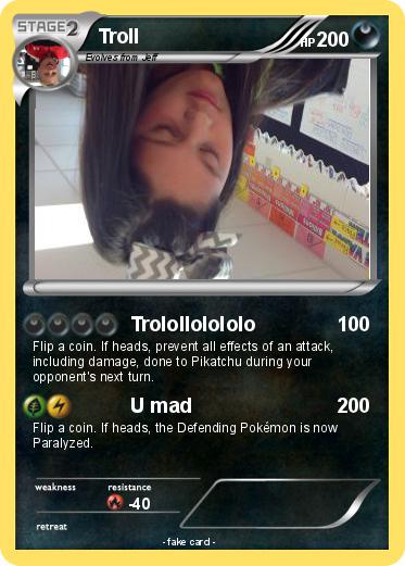 Pokémon Troll 3835 3835 - Trolollolololo - My Pokemon Card