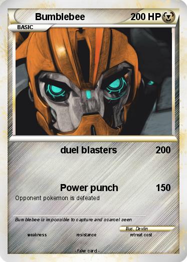 Pokémon Bumblebee 353 353 - duel blasters - My Pokemon Card